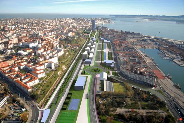 Santander | Proyecto de torre de 140 metros | SkyscraperCity